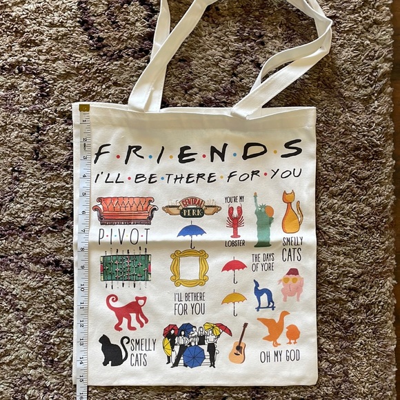 Bags | Friends Tv Show Cotton Tote | Poshmark